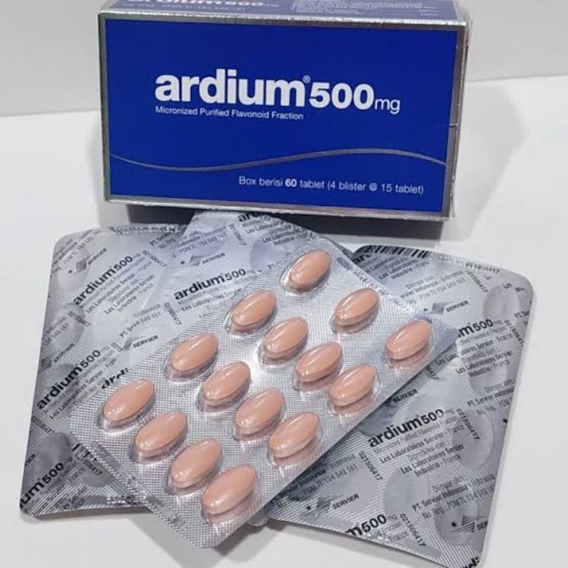 Jual Ardium 500 mg Strip isi 15 tablet | Shopee Indonesia