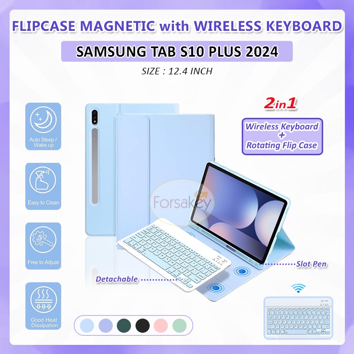 Jual Samsung Galaxy Tab S10 Plus S10+ 12.4 Inch Tablet 2024 Wifi 5g SM X820 X826 Keyboard Mouse ...