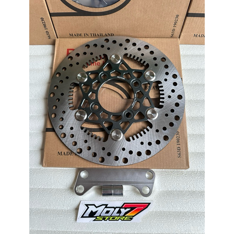 Jual DISC PIRINGAN CAKRAM DEPAN 220MM ROTOR VARIO BEAT SCOOPY MIO PNP ...