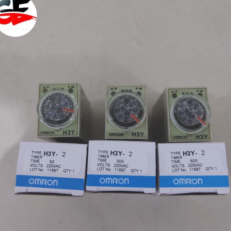Jual MINI Timer Omron H3Y2 H3Y2 Delay Timer Relay 5S 3S 6S | Shopee Indonesia