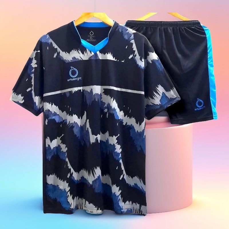 Jual Jersey Futsal Sepak Bola Setelan Dewasa Remaja Toraja Black ...
