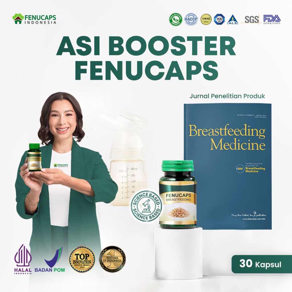 Jual Fenucaps Asi Booster Pelancar Asi [ 30 Kapsul ] | Shopee Indonesia