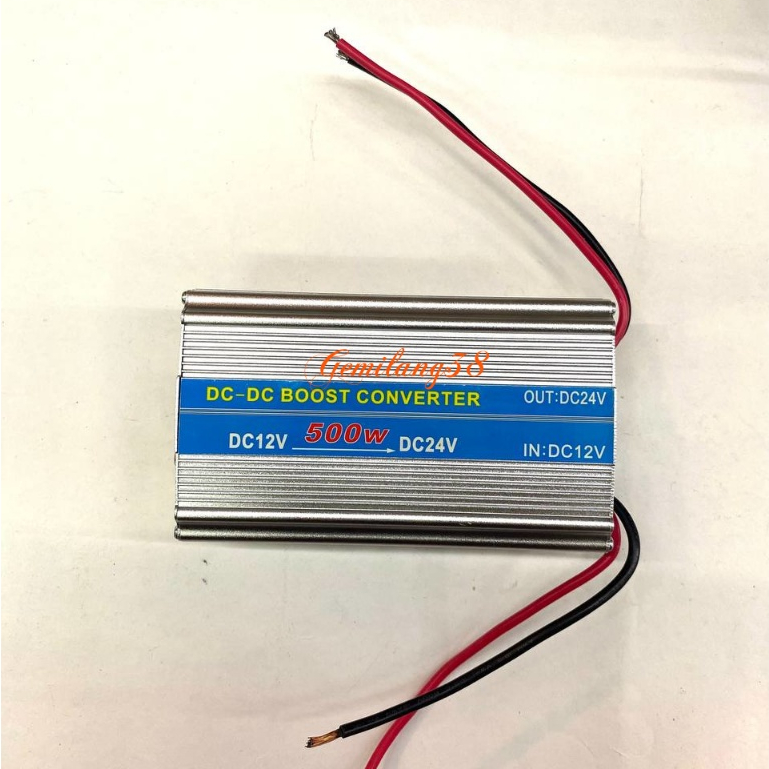 Jual Step Up 12V - 24V 500W DC DC Converter 12 V to 24 V 20 A 500 Watt ...