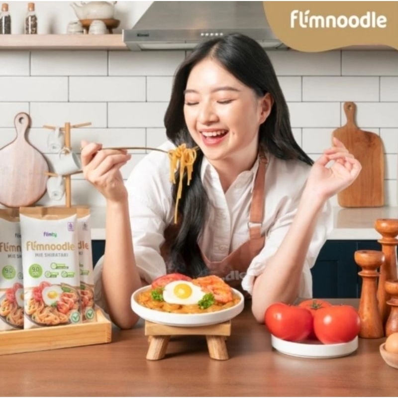 Jual Flimnoodle mie shirataki diet low kalori healthy food | Shopee ...