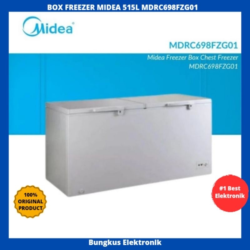 Jual BOX FREEZER MIDEA 515LITER MDRC-698FZG01 BOX FREEZER MIDEA 600L ...