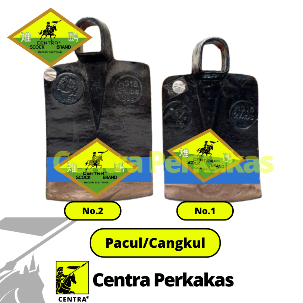 Jual CENTRA #H316 Pacul/Cangkul Cap Ayam Jago SSS MADE IN INDONESIA ...