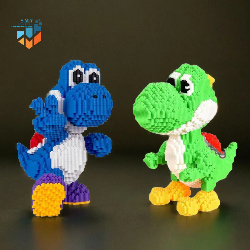Jual SMY Toystown Nano Blocks Super Mario Yoshi Dragon Medium Mainan ...