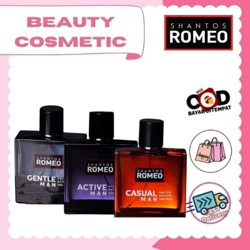 Jual Shantos Romeo Fragrance Eau De Parfume 100ml | Shopee Indonesia