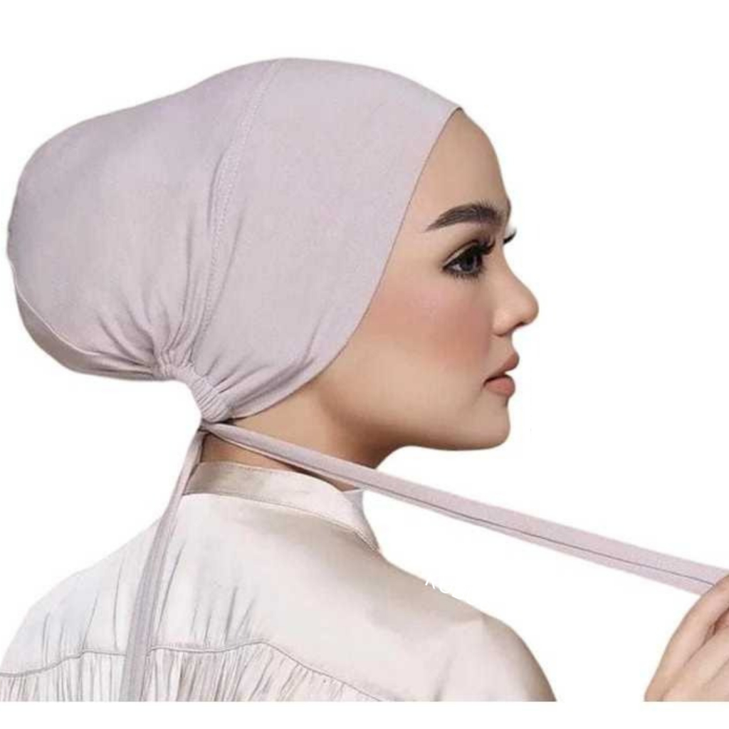 Jual Ciput Basic Inner Dalaman Jilbab Tali Arab Ciput Turki Tali ...