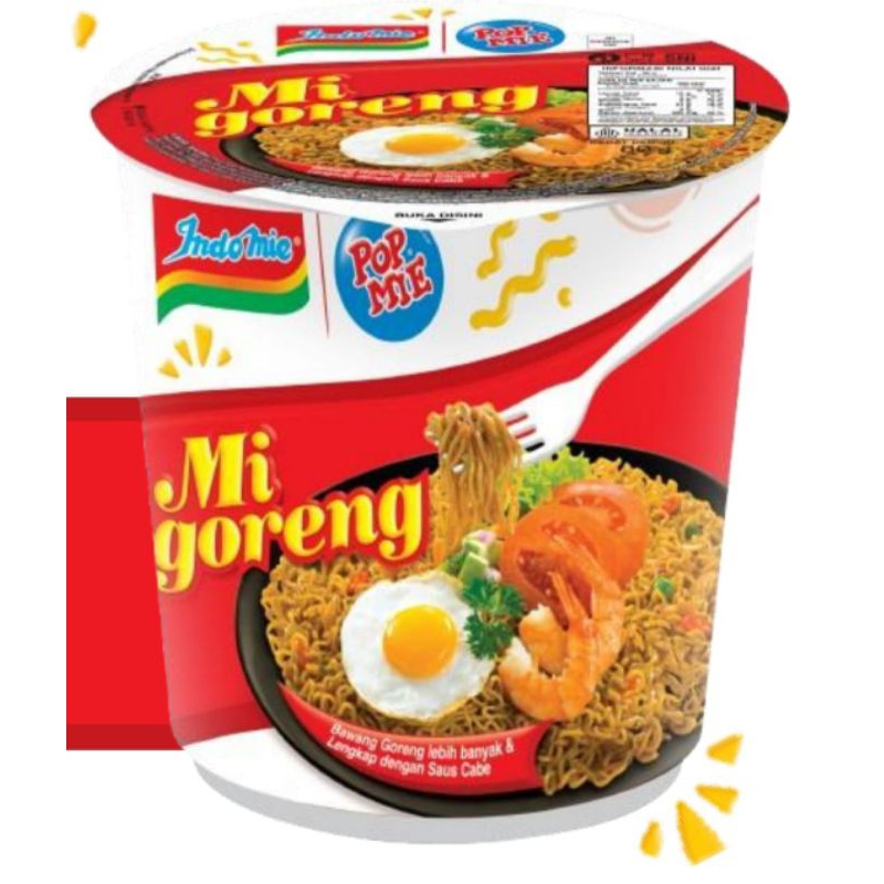 Jual pop mie goreng rasa indomie goreng isi 3 pcs | Shopee Indonesia