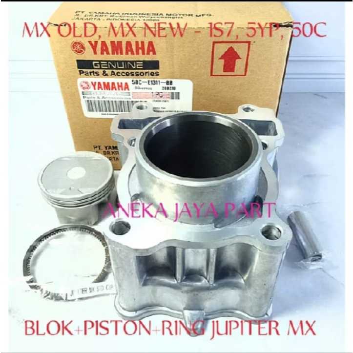 Jual BLOK SEHER SET 50C / 1S7 YAMAHA JUPITER MX NEW 135 MX LAMA OLD KUALITAS ORIGINAL ASLI YGP ...