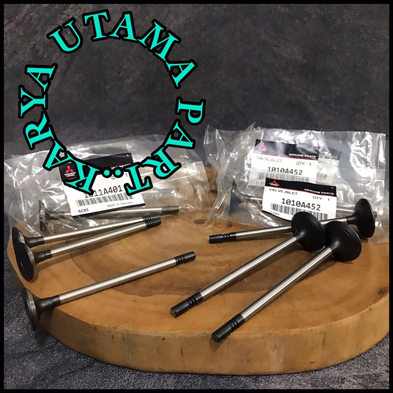 Jual Paket Klep In Dan Ex 1set 2Pc Mitsubishi All New Pajero Sport 4N15 - Triton KL1T 1011A401 ...