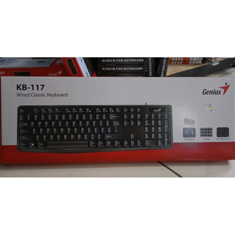 Jual Keyboard Genius Kb-117 | Shopee Indonesia