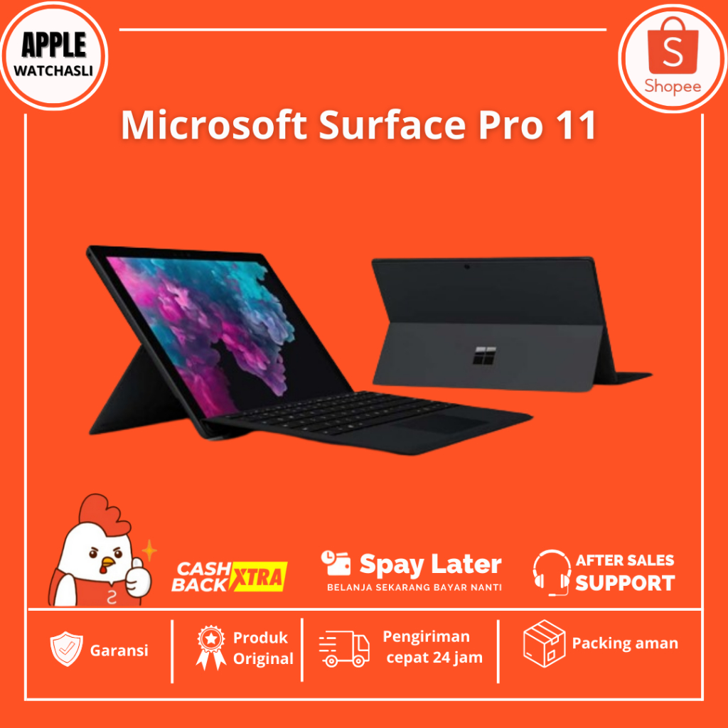 Jual Microsoft Surface Pro 11 XI Snapdragon X Elite Processor 256GB ...