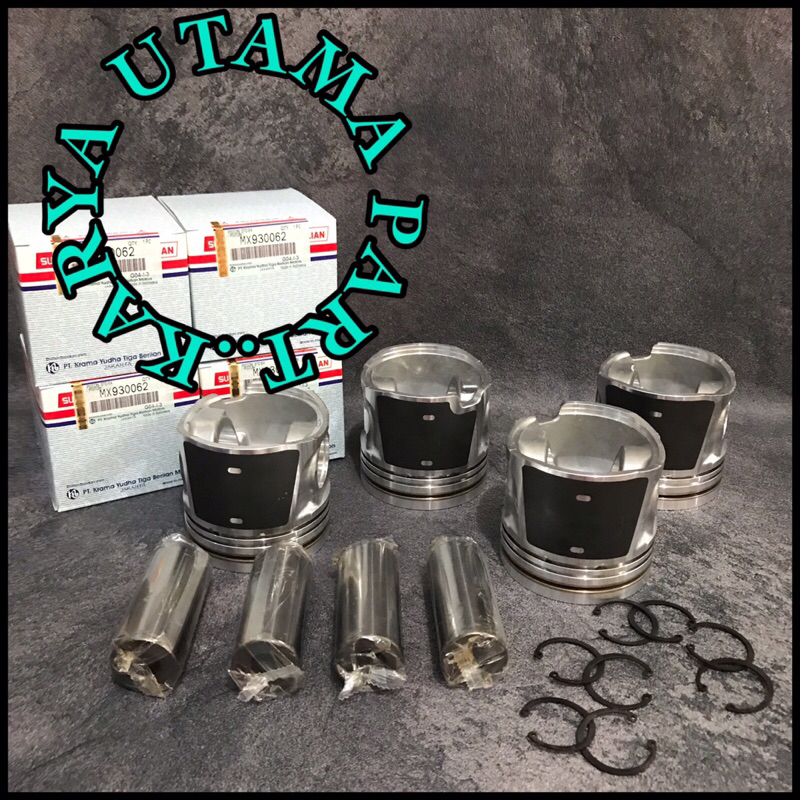 Jual Piston Assy/Seher Mitsubishi Canter Euro 4 Ps125 Turbo STD Type A MX930062 | Shopee Indonesia