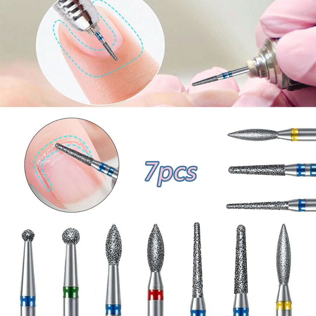 Jual Nail Bits Staleks / Manicure / Remover Cuticle / Drill Bits ...