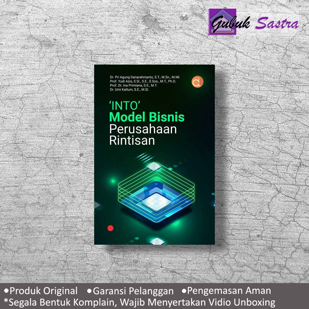 Jual Buku INTO Model Bisnis Perusahaan Rintisan - Pri Agung ...