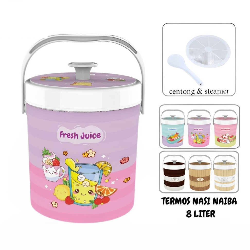Jual Termos Nasi / Termos ES / Naiba Rice Bucket / Termos Serbaguna ...