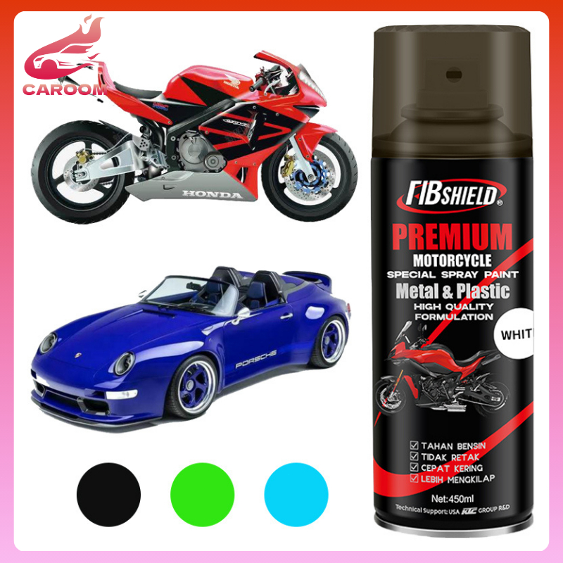 Jual CAROOM 400ml Premium Pilok Pilox Cat Semprot Mobil dan Motor Cat ...