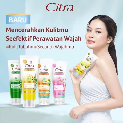 Jual Citra Body Serum Insta Protect Fresh Complete Glow | Shopee Indonesia