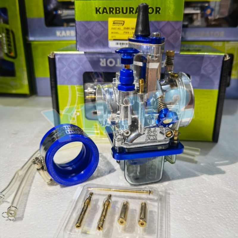 Jual KARBURATOR KARBU RACING PWK 24MM 26MM 28MM 30MM 32MM 34MM TABUNG ...