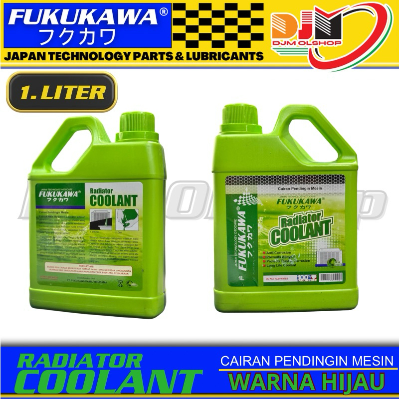Jual Cairan Air Radiator Coolant 1L Fukukawa | Shopee Indonesia