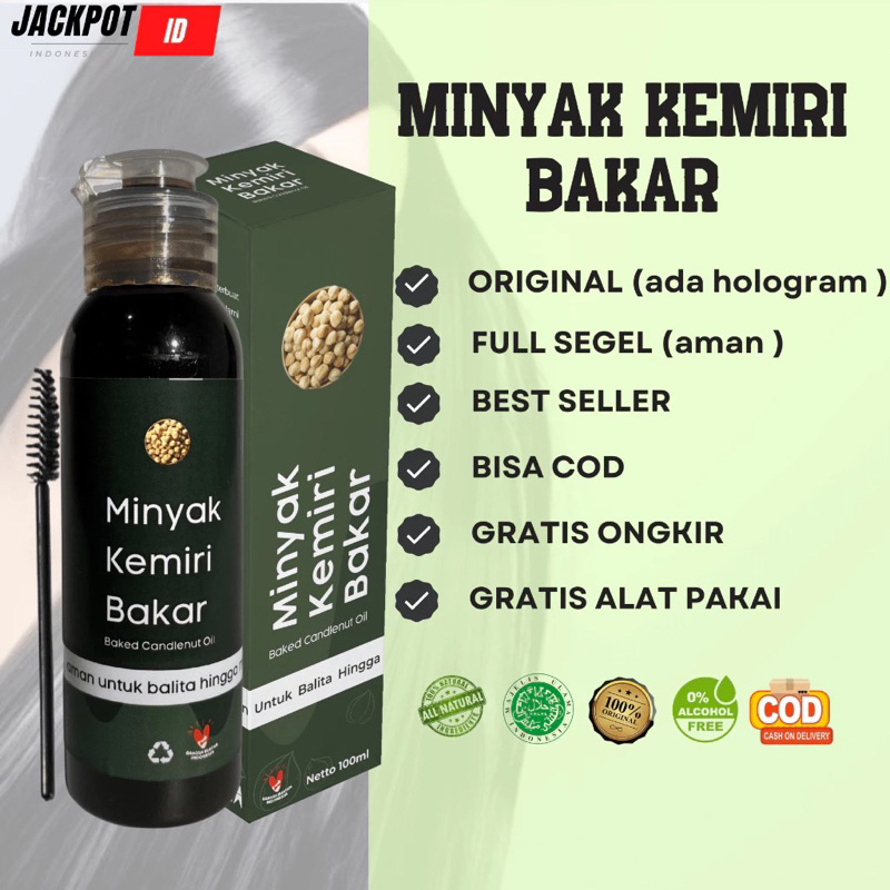 Jual BERLICE BEAUTY Minyak Kemiri Bakar Original Asli 100ml - Minyak ...