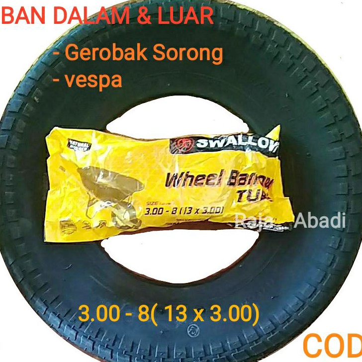 Jual HEBOH Ban Dalam dan Luar gerobak sorong Ban angkong ban dalam dan ...