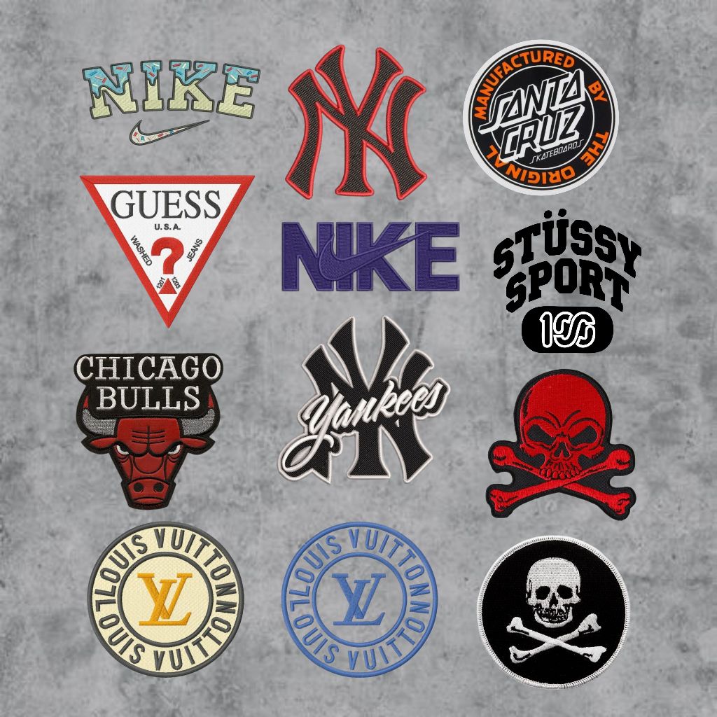 Jual SABLON SETRIKA SABLON DTF TEMA BRAND LOGO RANDOM VOL 1 | Shopee ...