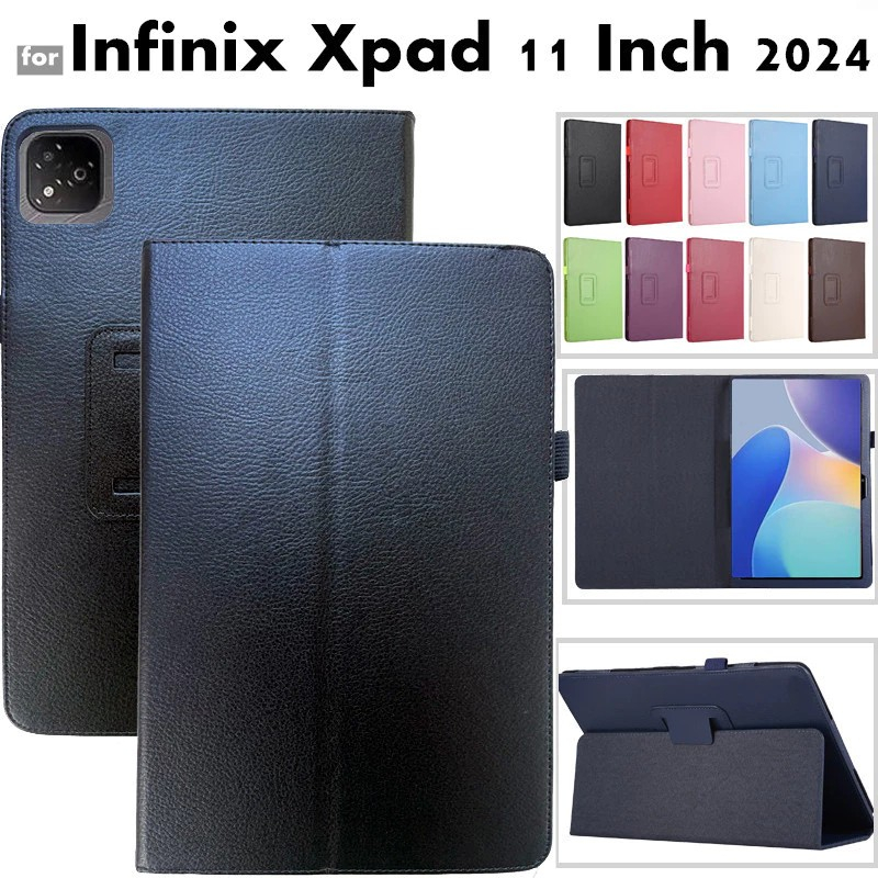 Jual INFINIX XPAD 11 INCH 2024 FLIP COVER FOLIO CASING LEATHER STANDING ...