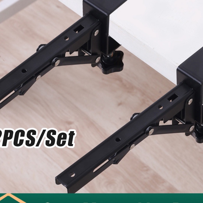 Jual Pilihan 2PcsSet Bracket Desk Extension Board Ekstension Meja Bisa ...
