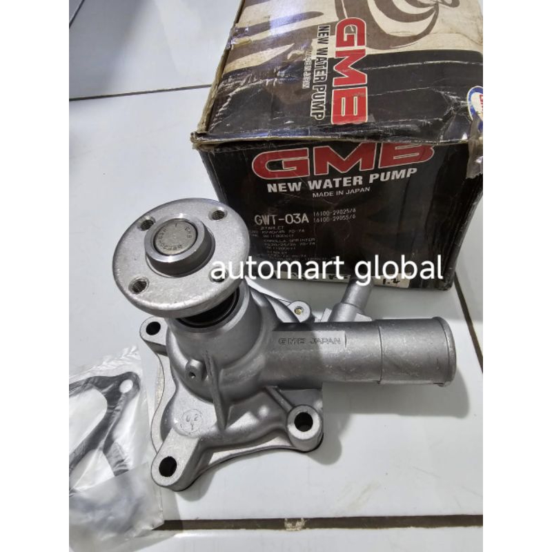 Jual water pump pompa air kijang 3k 4k Corolla ke20 gmb japan | Shopee Indonesia