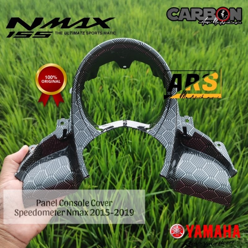 Jual Panel Console Cover Speedometer Nmax Old Carbon WTP Motif ...