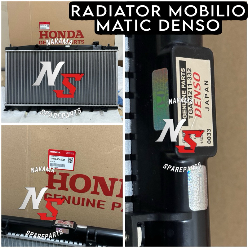 Jual Radiator Assy Honda Mobilio Matic merk denso japan | Shopee Indonesia