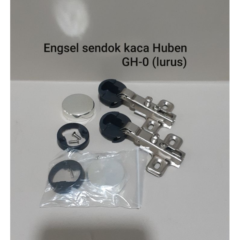 Jual Engsel pintu lemari kaca engsel sendok kaca key hole Huben GH-0 ...
