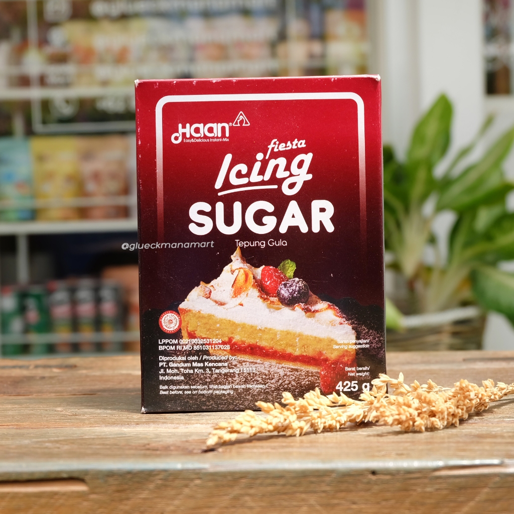 Jual Haan Fiesta Icing Sugar / Tepung Gula 425gr | Shopee Indonesia