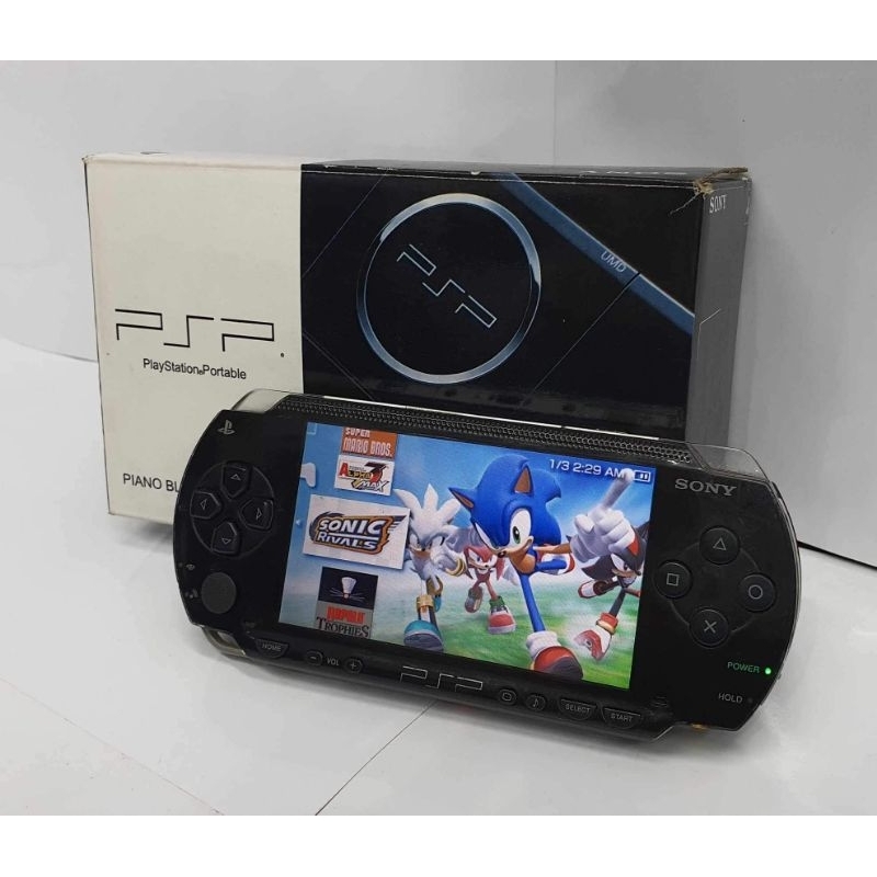 Jual Sony psp slim portable slim lancar jaya siap pake fullgame kinyis2 ...