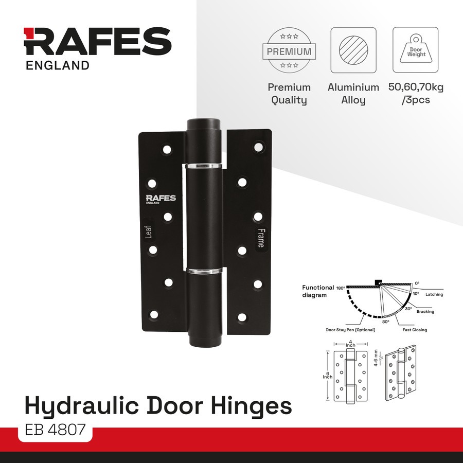 Jual Engsel Door Closer HIdrolik / Hydraulic Door Closer Hinges RAFES ...