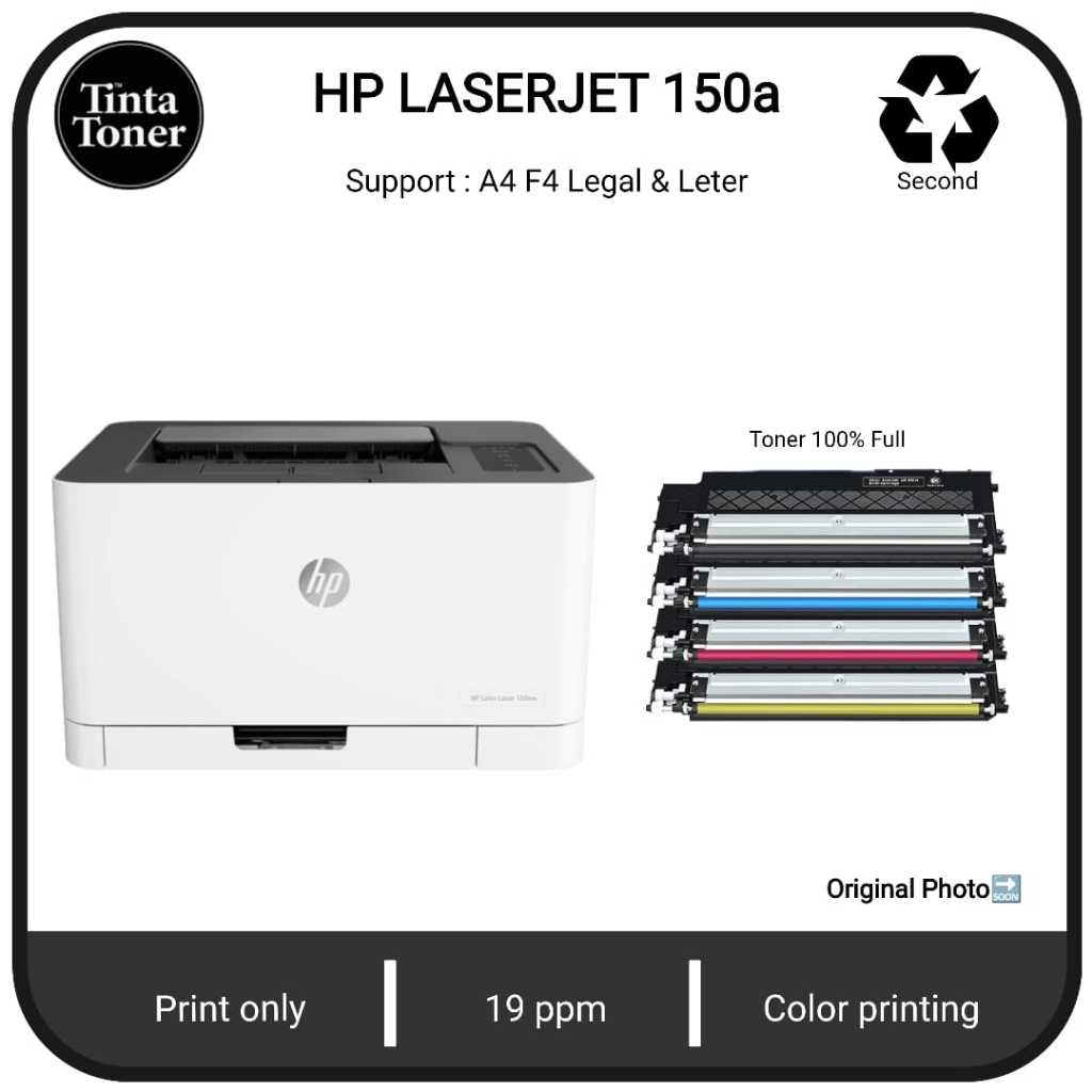 Jual Printer Hp Laserjet 150a color toner full | Shopee Indonesia