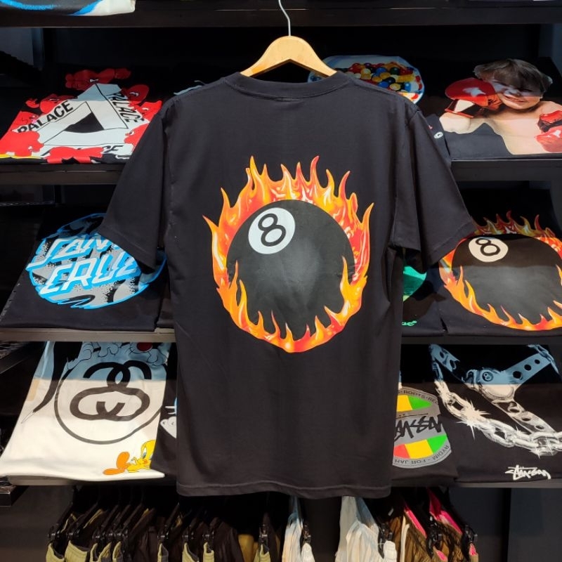 Jual botleg stussy 8 ball fire | Shopee Indonesia