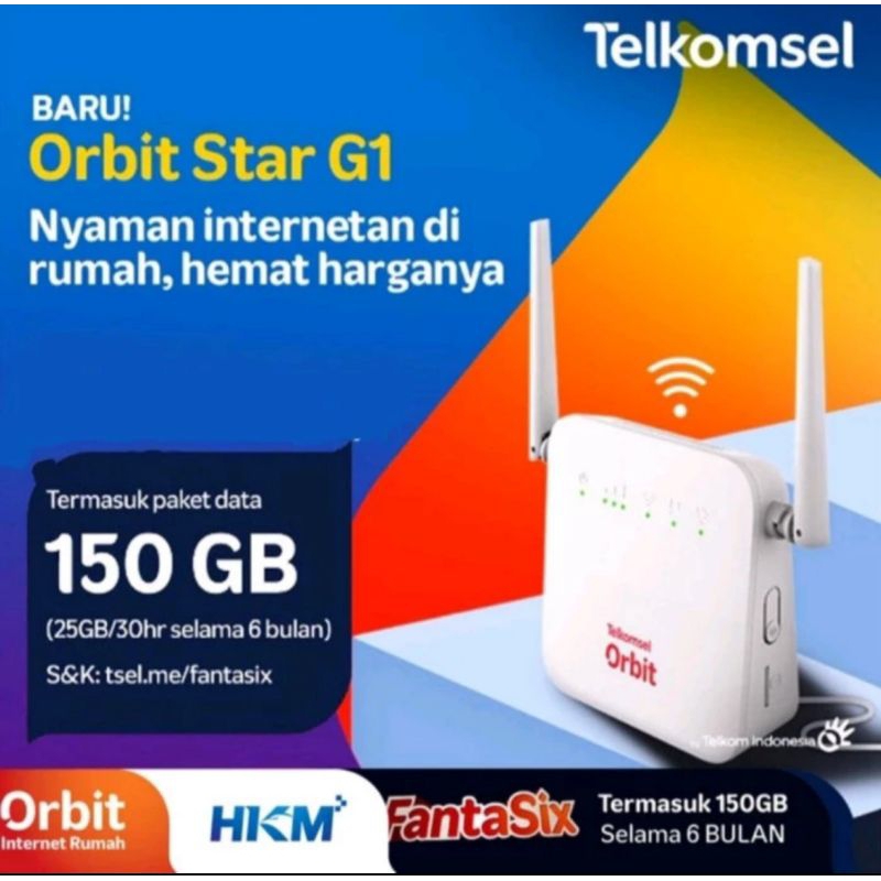 Jual Telkomsel Orbit Star G1 Modem Wifi 4G High Speed Bonus Data | Shopee Indonesia