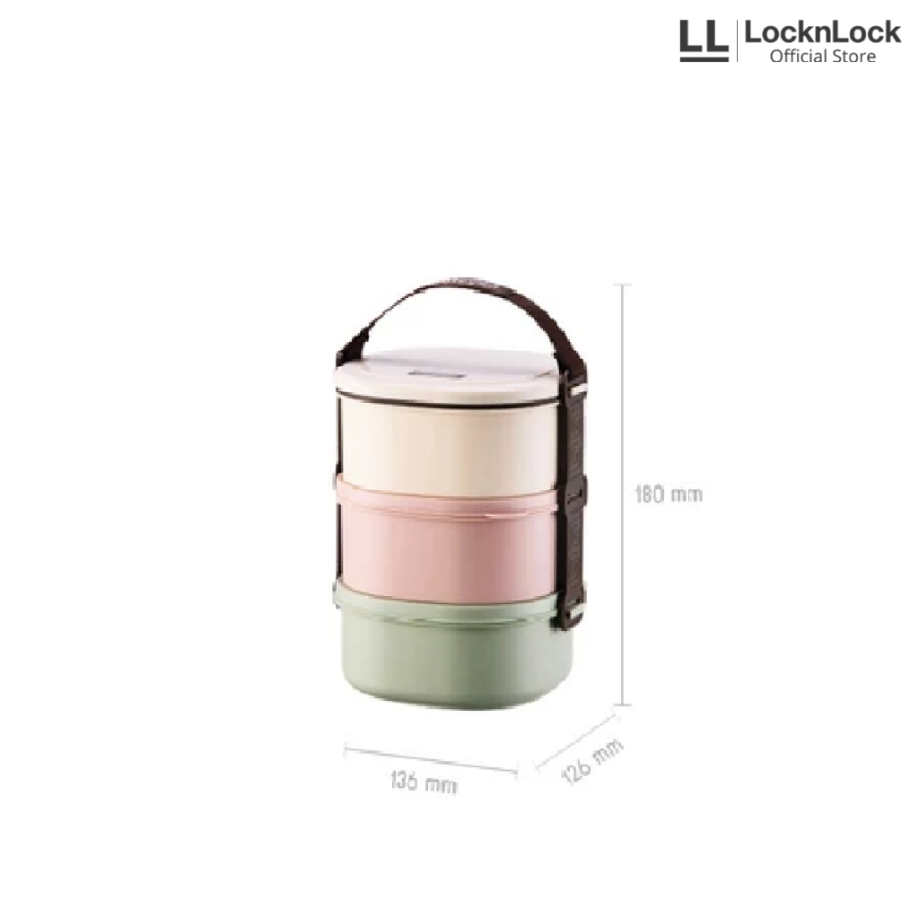 Jual LocknLock Lunch Box 3 Tier Kotak Makan - HPL770 | Shopee Indonesia