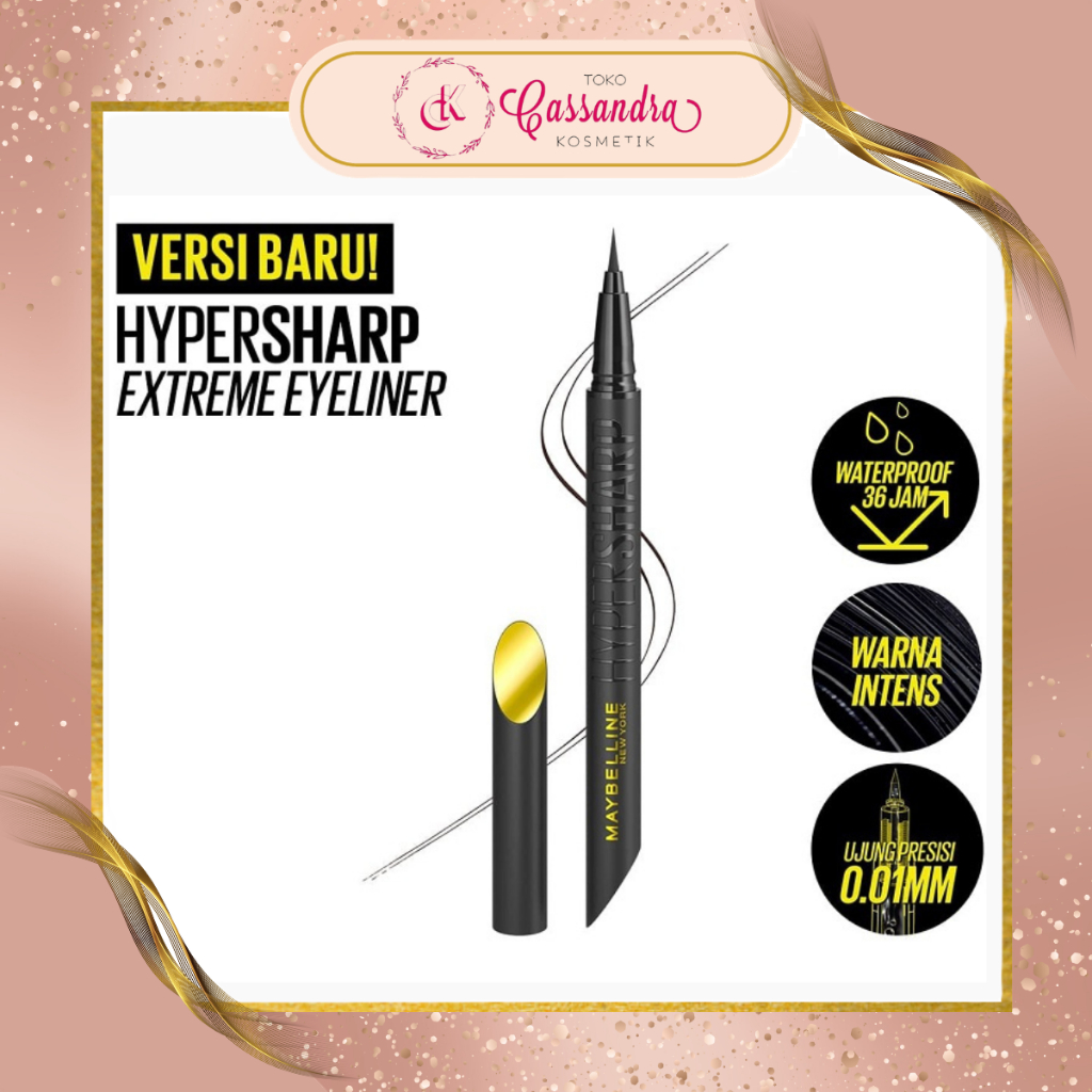 Jual MAYBELLINE HYPERSHARP EXTREME LIQUID EYELINER | Shopee Indonesia