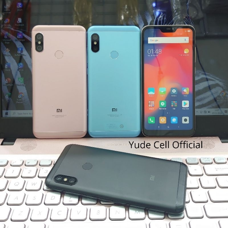 Jual Redmi 6 pro 4/64gb Xiaomi Redmi 6 pro 4/32gb | Redmi 6pro 3/32gb ...