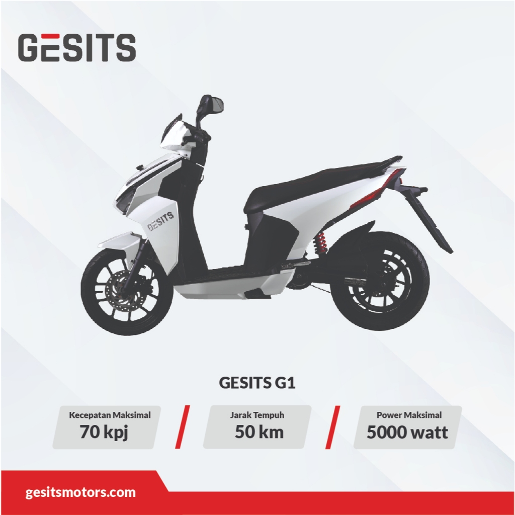 Jual GESITS G1 (OTR Jakarta) | Shopee Indonesia