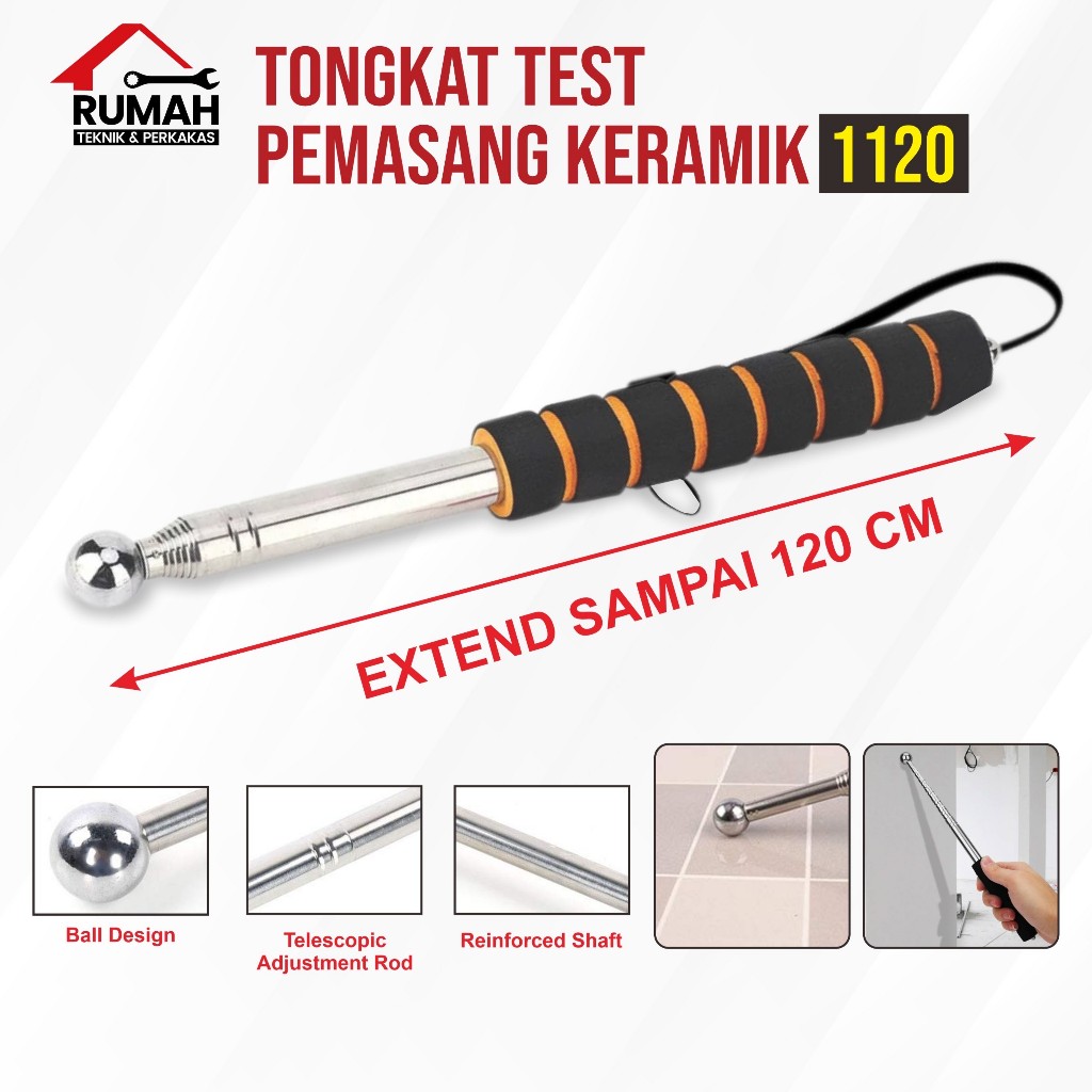 Jual TONGKAT TEST PEMASANGAN KERAMIK (1120) / Alat Cek Kepadatan ...
