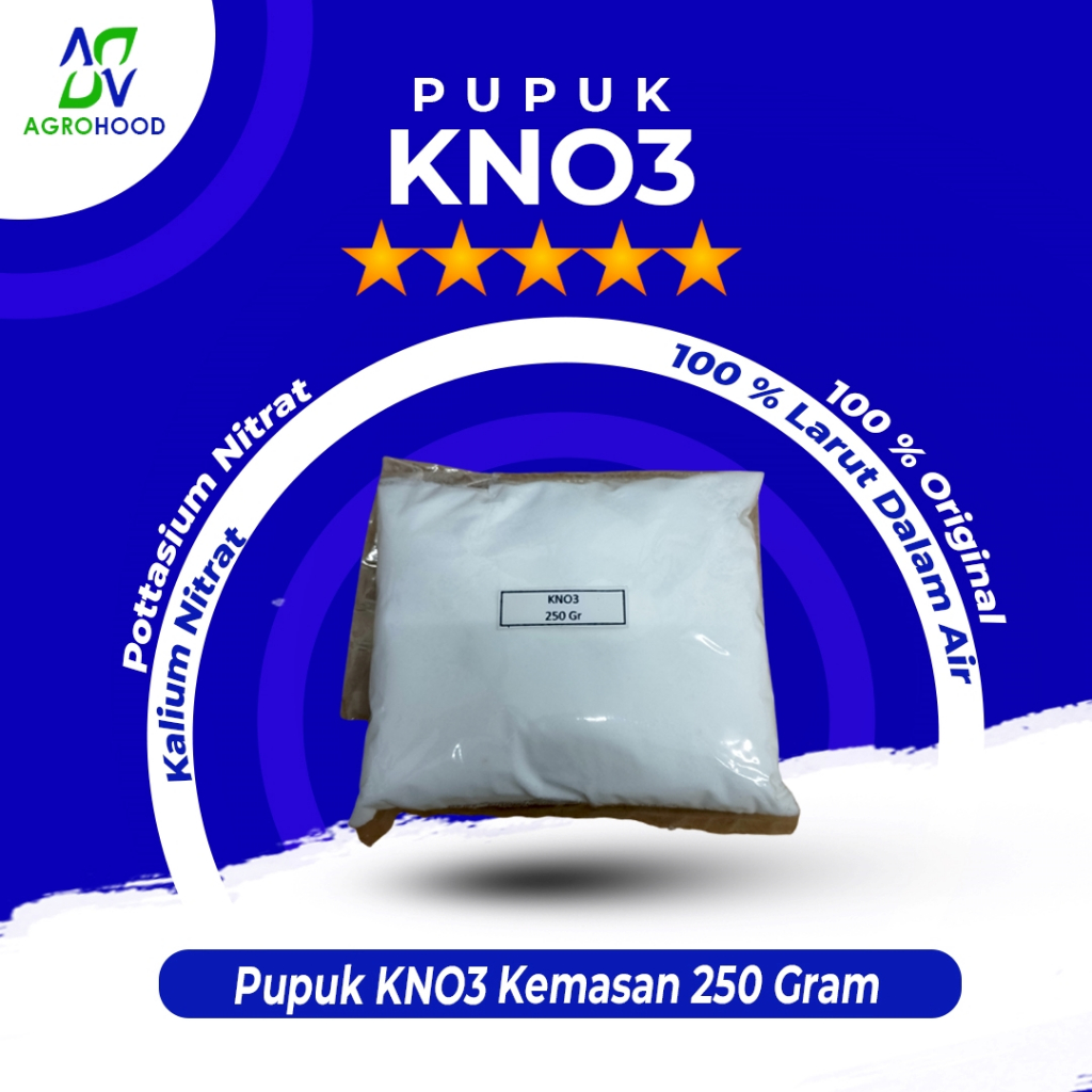 Jual Pupuk Kalium Nitrat / KNO3 Kemasan 250 Gram | Shopee Indonesia