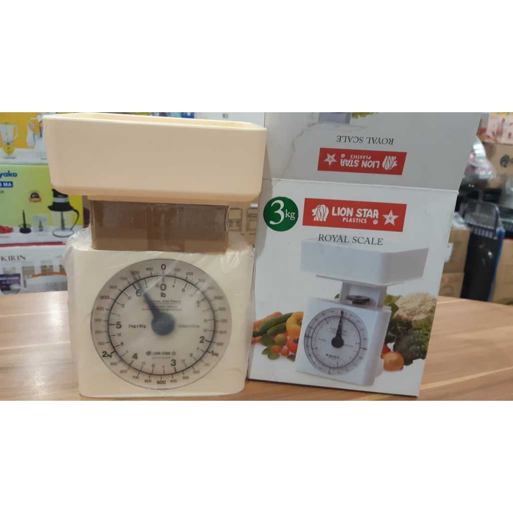 Jual Timbangan Jarum Lion Star 3kg | Shopee Indonesia