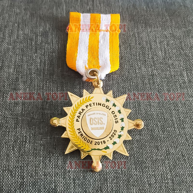 Jual Pin Bintang Jasa Osis Pin Tanda Jasa Logo Osis Sekolah - Aneka ...