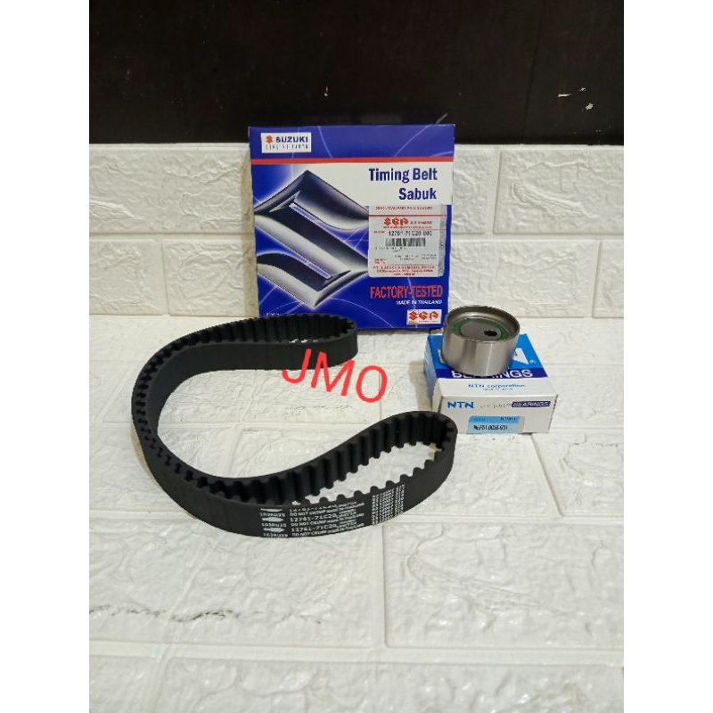 Jual TIMING BELT SET+TENSIONER APV FUTURA INJEKSI BALENO MEGA CARRY ORI ...